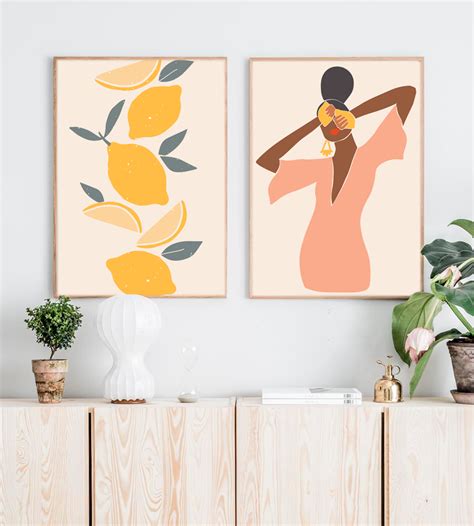 Модный постер на стену. Лимоны. Галерея постеров. | Интерьер ...