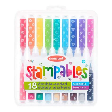 Stampables Double Ended Stamp Markers Set Of 18 Bookazine Hk