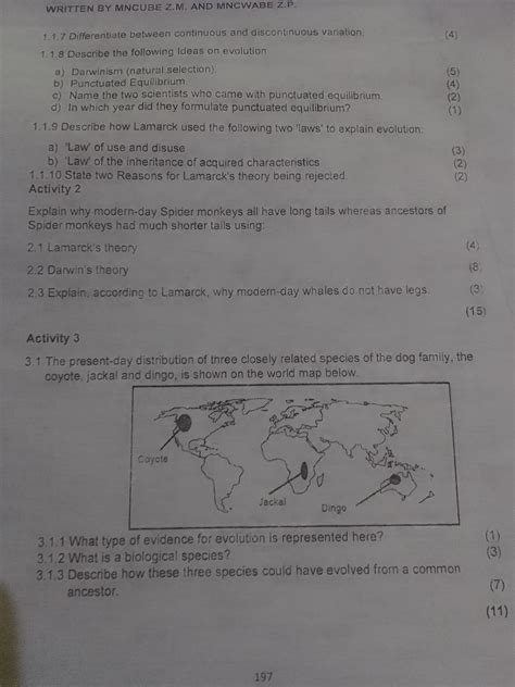 Differentiate Between Continuous And Discontinuous Variation Describe