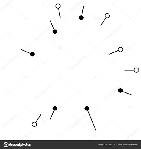 Radial Radiating Lines Nodes Nodal Points Stock Vector By ©vectorguy 507157004