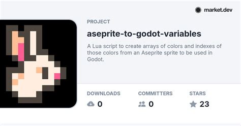 Aseprite To Godot Variables Ecosystem Directory Marketdev