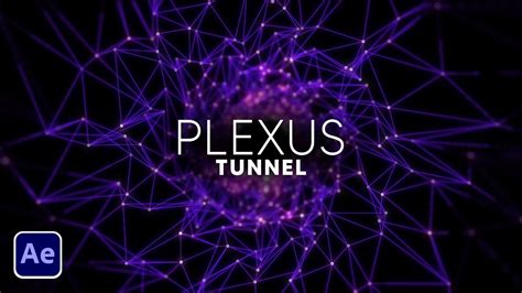 Trapcode Mir Tutorial Plexus Tunnel Background Youtube