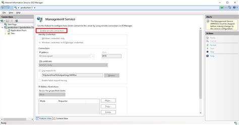 Iis Webdeploy Not Listening On Port 8172 Stack Overflow