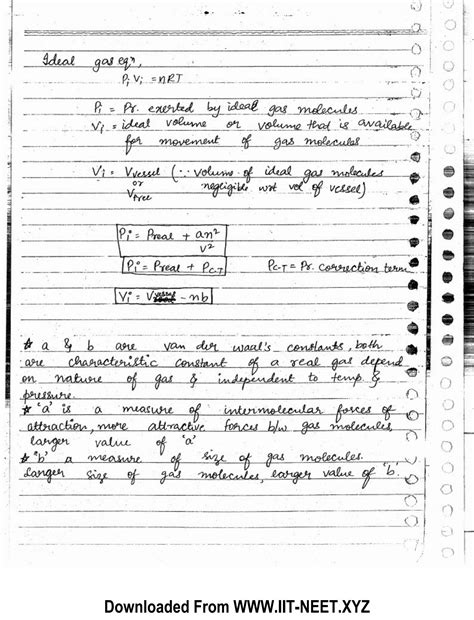 Solution 2 Narendra Avasthi Physical Chemistry Handwritten Notes