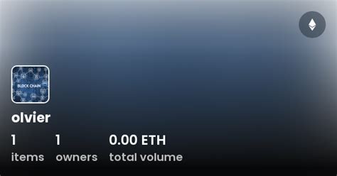 Olvier Collection Opensea