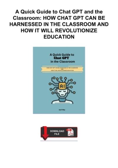 Pdfread A Quick Guide To Chat Gpt And The Classroom How Chat Gpt Can