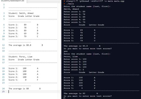 Solved C Do Not Use An Array Description Test Chegg