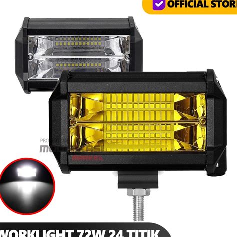 Jual Lampu Tembak Sorot Led Bar Cree Cwl W Mata Susun Led Mobil Motor M Special Edition