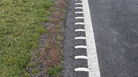 Audio Tactile Profiled Atp Markings On Rural Shoulders Viastrada