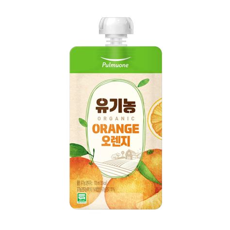 풀무원 유기농 오렌지주스 100ml 배민 장보기∙쇼핑