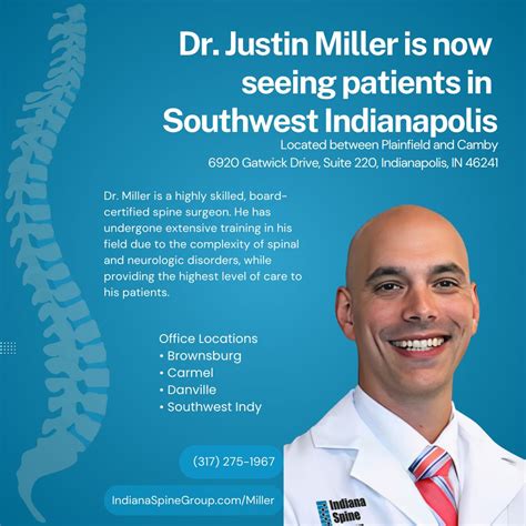 Justin Miller Md Is Moving His Greenwood Practice To Our Southwest