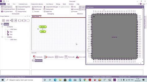 Flowcode 9 первая программа для микроконтроллера Stm32 Youtube