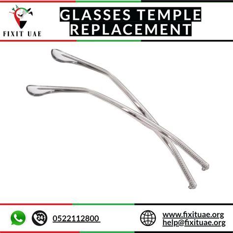 Glasses Temple Replacement 0522112800 Fixit Uae