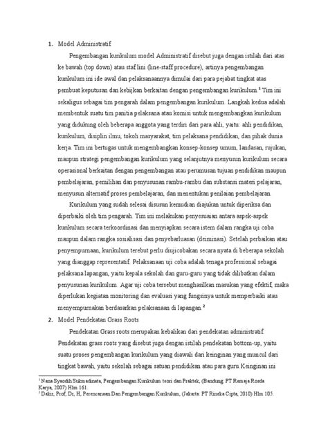 Model Administratif Dan Model Grass Roots Pdf Model Administratif Dan Model Grass Roots Pdf