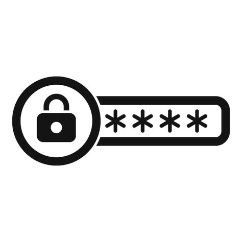 Premium Vector Password Access Icon Simple Vector Best Security Level