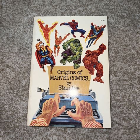 Origins of Marvel Comics by Stan Lee 1974 Fireside Book Simon and ...