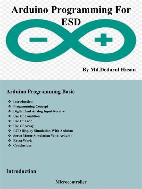 Arduino Programming Basic Pdf