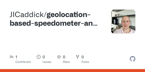 github jicaddick geolocation based speedometer and compass