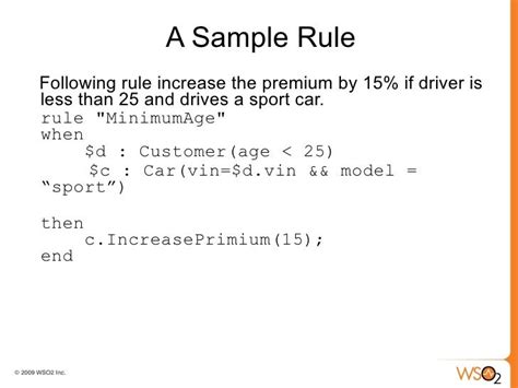 Rules Programming Tutorial