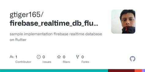 Github Gtiger165firebaserealtimedbflutter Sample Implementation