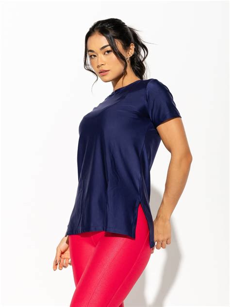 T Shirt Alice Prime Marinho Ladies B2b