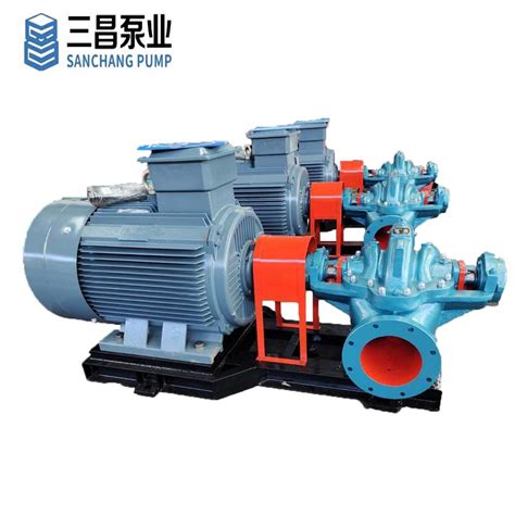 Single Stage Double Suction Centrifugal Split Case Pump For Industrial