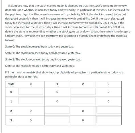 Solved Question 1 20 Pts Consider The Following Model For