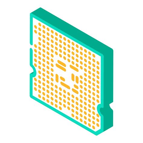 Processor Chip Gaming Pc Isometric Icon Vector Illustration Vector Art At Vecteezy