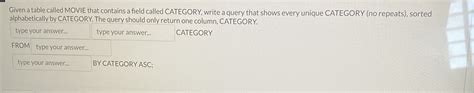Solved Write An SQL Query That Shows All The Fields And Chegg Com