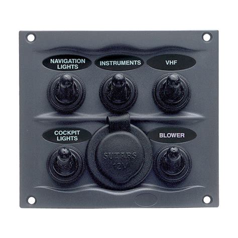 Bep Splash Proof Switch Fuse Panels With Power Socket