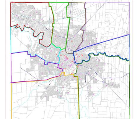 Hatching Map Plan Autocad File