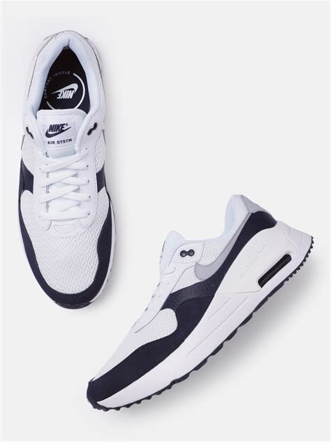 Buy Nike Men Air Max Systm Leather Sneakers Casual Shoes For Men Myntra