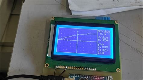 Arduino Nano Oscilloscope 128x64 Kijelzővel Youtube