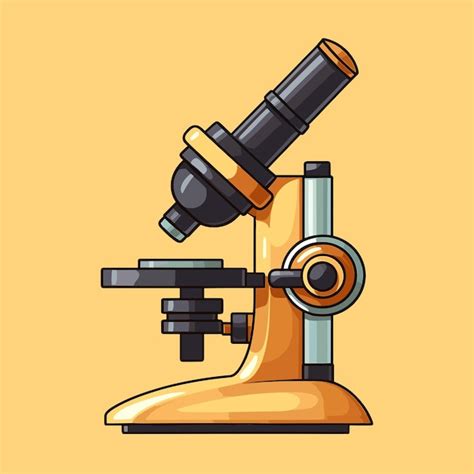 Premium Vector Simple Microscope Vector Illustration Flat Design Premium Vector Simple Microscope Vector Illustration Flat Design