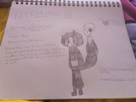 Glitch Chara Ref Sheet By Sockheadxd On Deviantart