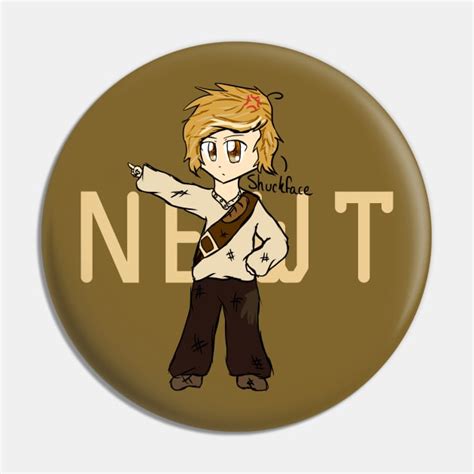 Chibi Newt Book Version The Maze Runner Thomas Sangster Pin Teepublic