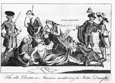 What Were The Intolerable Acts Of 1774 Summary Of Coercive Acts
