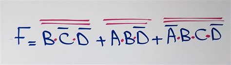 solved f b⋅cˉ⋅dˉ a⋅b⋅dˉ aˉ⋅b⋅c⋅dˉ begin{tabular}{ c c c }