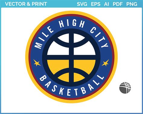 Denver Nuggets Alternate Logo 2018 Basketball Sports Vector Svg