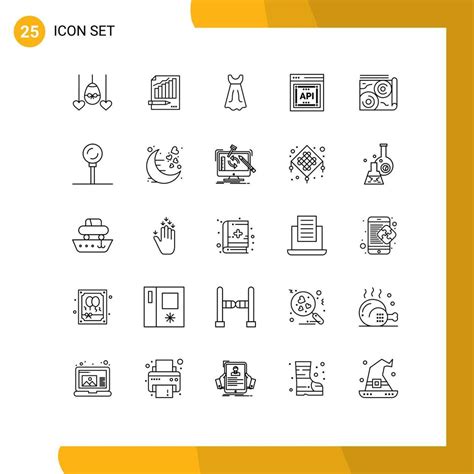 Line Pack Of 25 Universal Symbols Of Software Api Concept Chart Api Line Pack Of 25 Universal Symbols Of Software Api Concept Chart Api