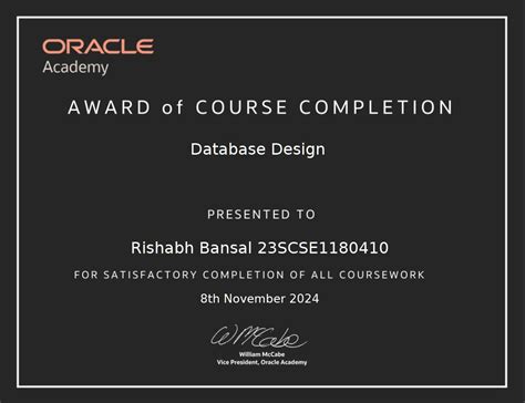 rishabh bansal on linkedin databasedesign oracleacademy