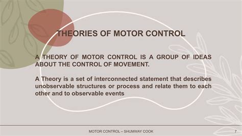 Motor Control And Learning Theoriespptx