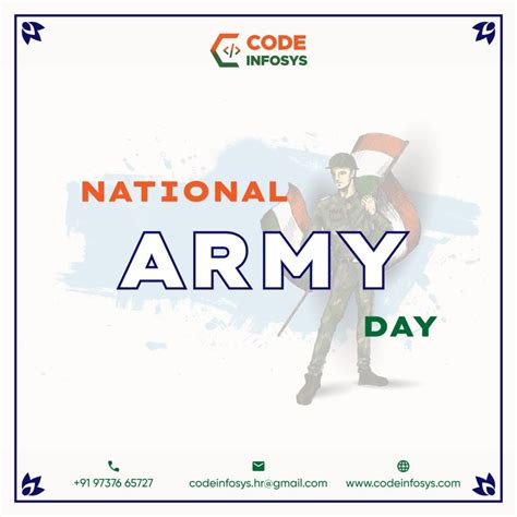 Codeinfosys On Linkedin Thankyousoldiers Nationalarmyday Armystrong