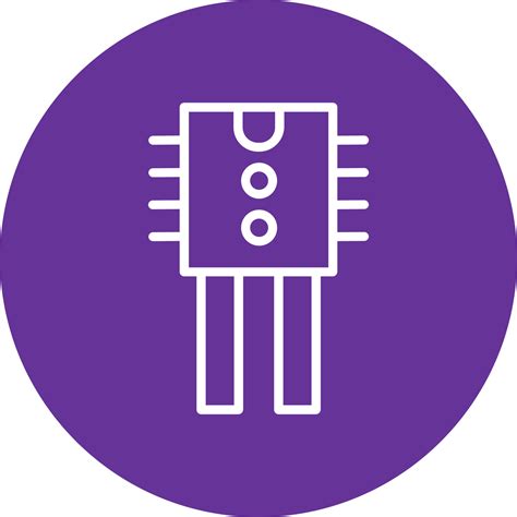 Transistor Vector Icon 15558422 Vector Art At Vecteezy