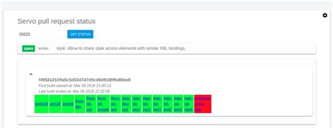 show date and time information for builds from the same revision