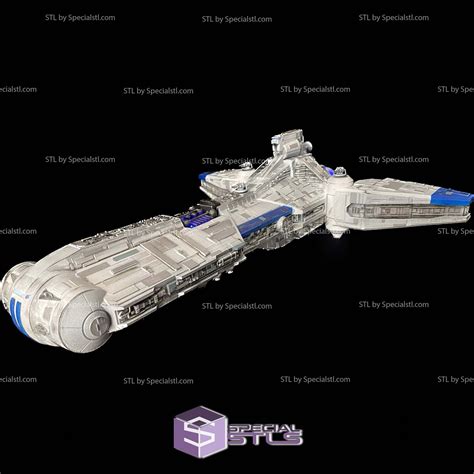 Pelta Class Frigate Starwars 3d Printing Figurine Specialstl