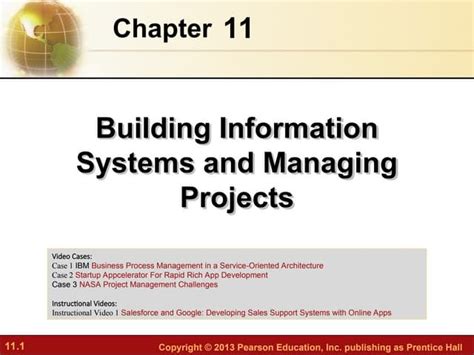 11 Building Information Systems And Managing Project Ppt