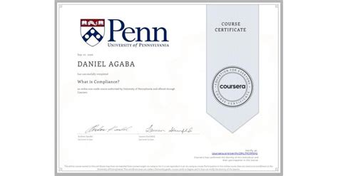 Agaba Daniel On Linkedin Completion Certificate For What Is Compliance
