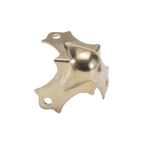 1 14 Brass Plated Corner Brace Geebridge