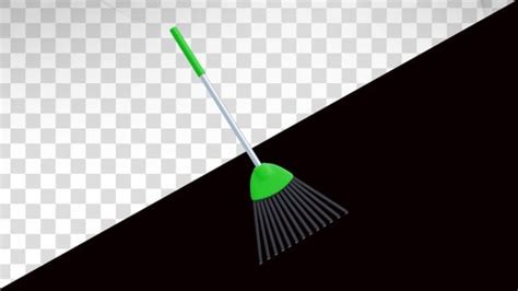 3d Animation Of Rake Elements Motion Graphics Ft Gardening And Fall